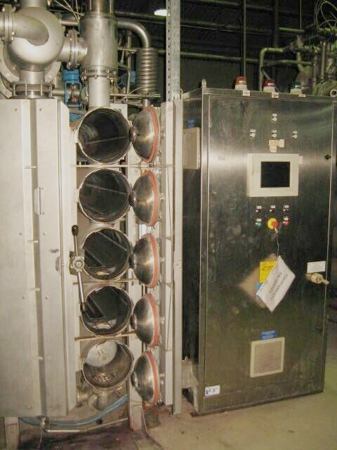 Tube style Cone Yarn HTHP Dyeing Machine Horizontal liquid flow form ...