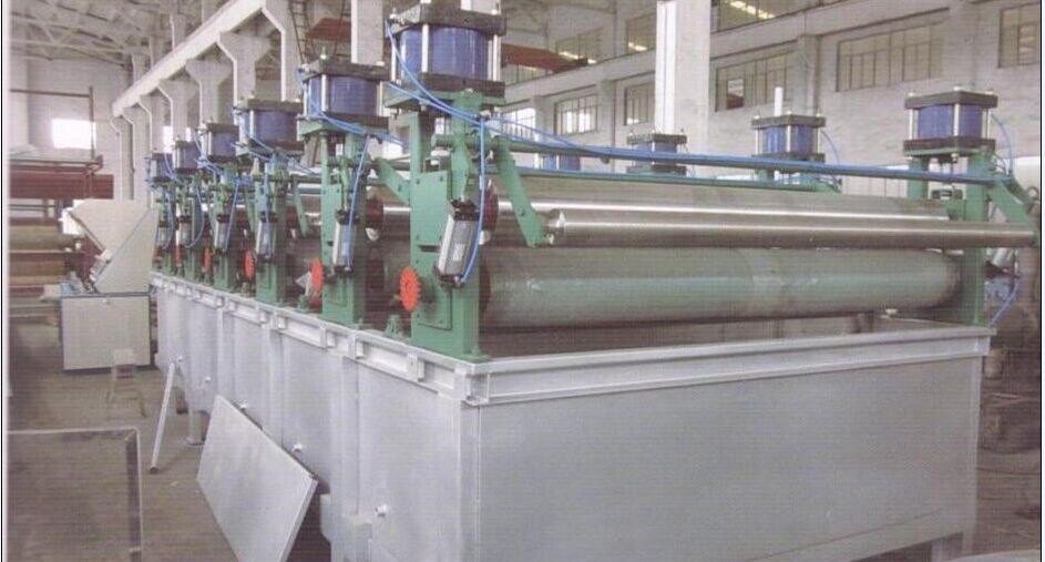 Six - trough Carpet Textile Washing Machine for carpet after printing ...